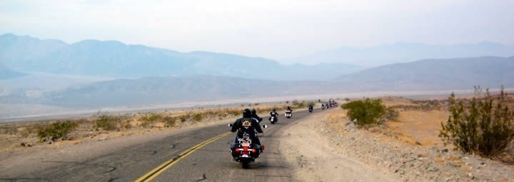 Motorcycle Group Ride in Death Valley - YouMotorcycle
